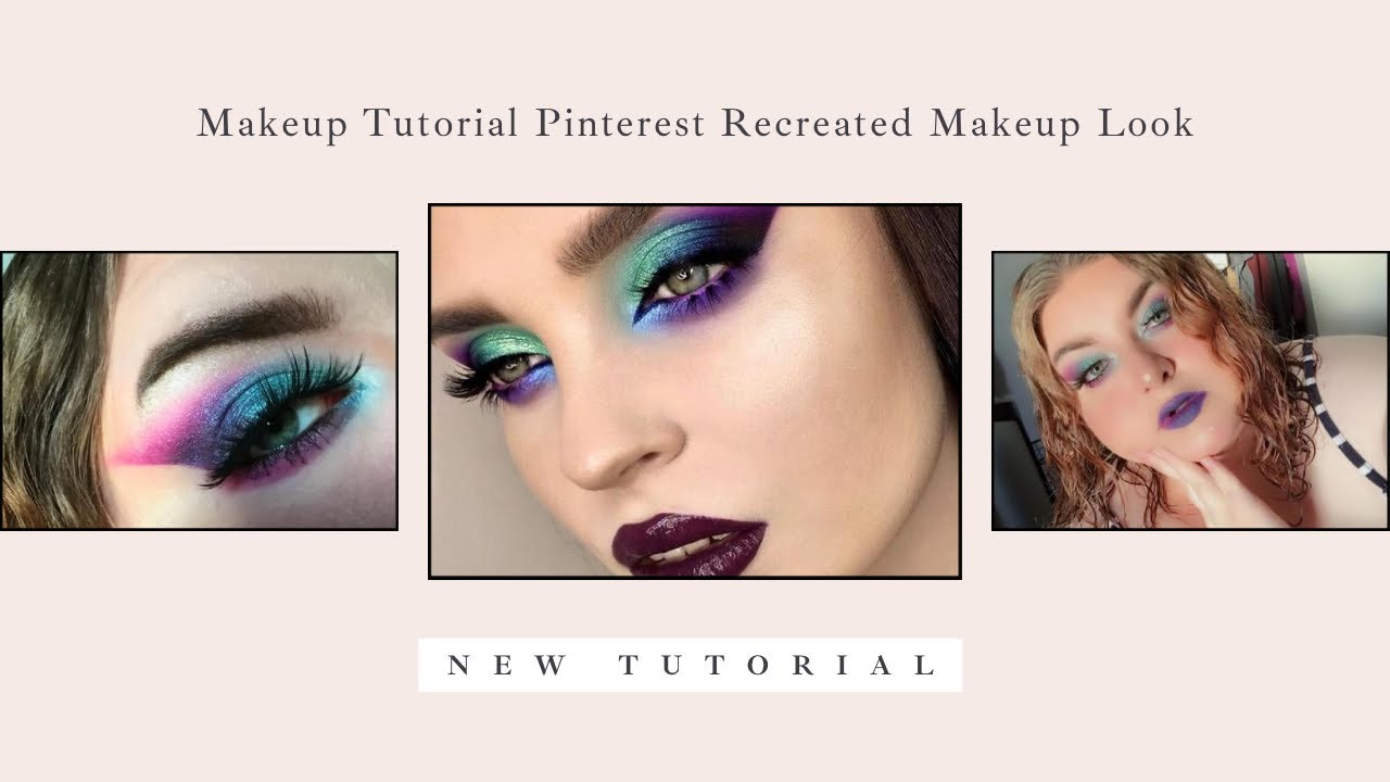 Makeup Tutorial || Recreated Makeup Look From Pinterest #4 (Series) # ...