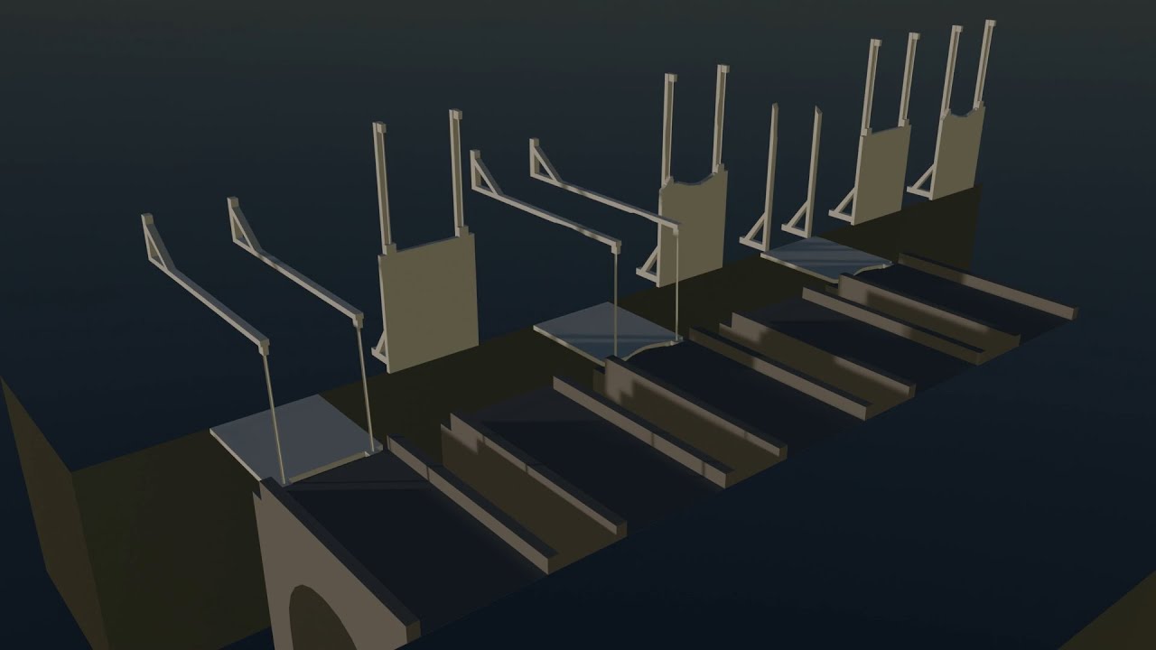 Drawbridge animations - YouTube