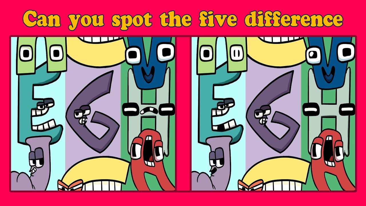 Can you spot the odd Alphabet Lore | Guess The Alphabet Lore Quiz - YouTube