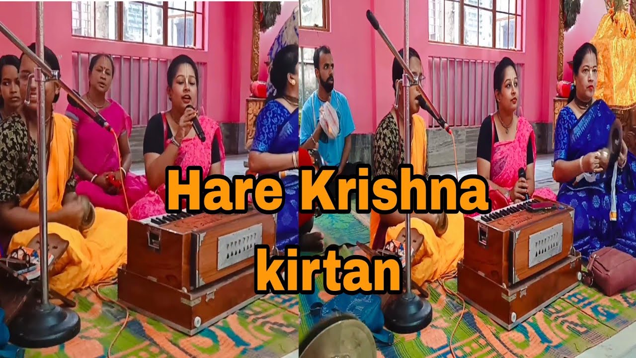 Jhulan yatra kirtan By Dipapriya and krishna priya Iskcon Silchar Vrindavan Mandir 🙏#iskcon 2024 ...