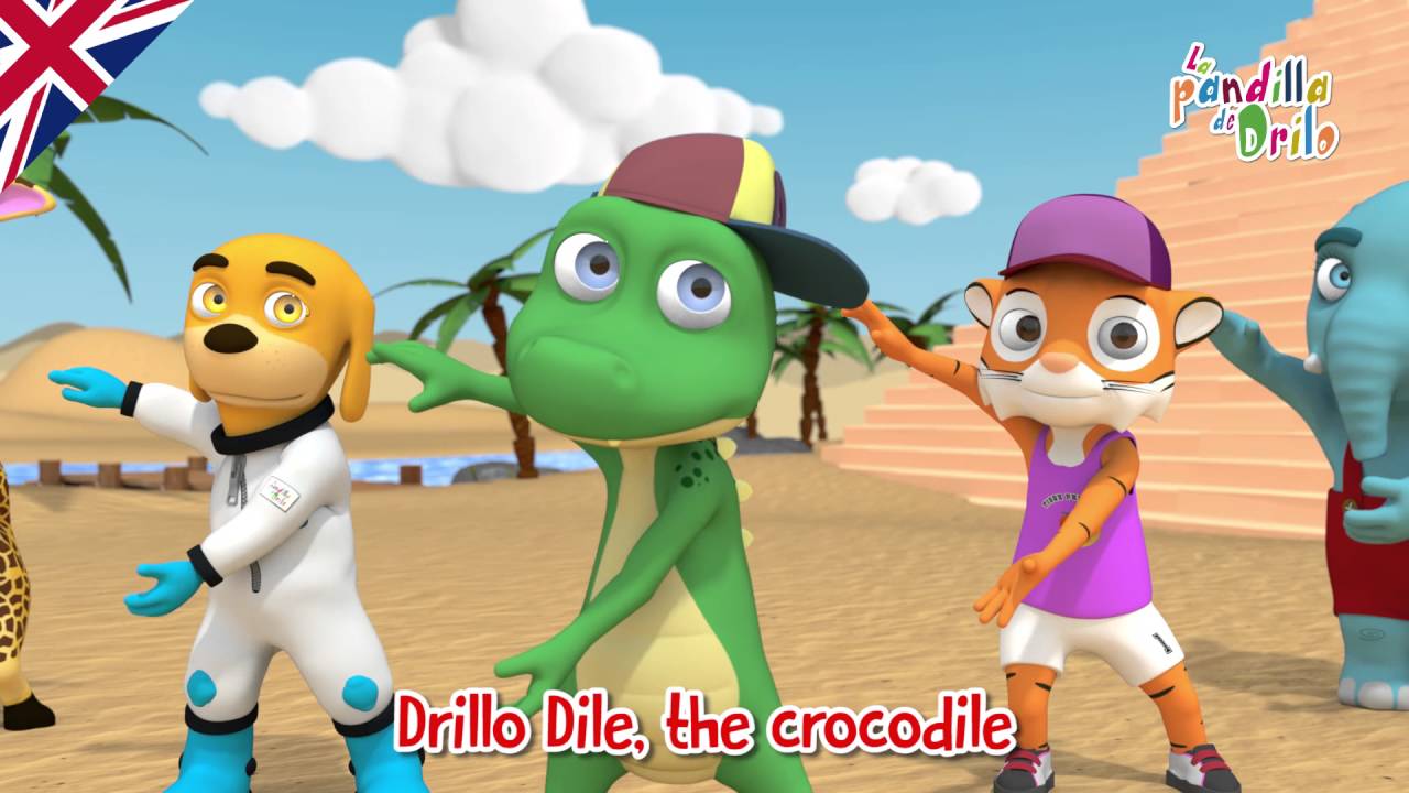 Drillo Dile, the crocodile- Drilo English | Drilo TV - YouTube