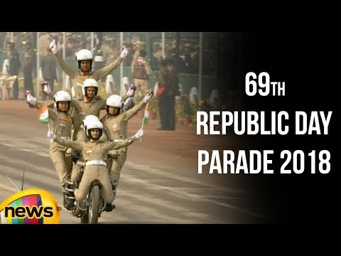 69th Republic Day Parade 2018 At Rajpath | Governor Ram Nath Kovind | PM Narendra Modi | Delhi
