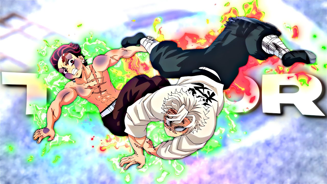 Sanemi Shinazugawa Training Tanjiro (Demon Slayer S4 Episode 5) Twixtor ...