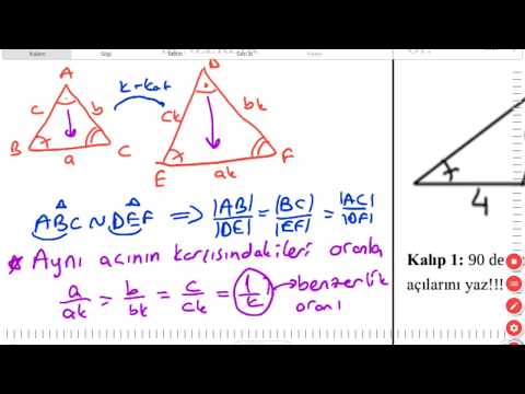 Benzerlik 1 (Açı Açı Açı Benzerliği) (KENAN KARA)