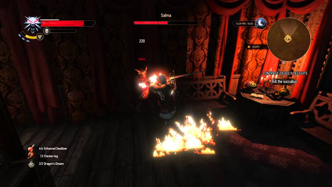 The Witcher 3: How to Kill Salma the Succubus on Death's March ...