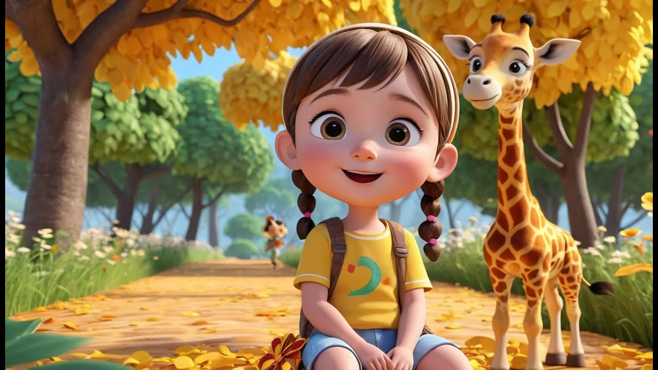 Stretch Your Arms with Giraffe | Fun Kids Exercise Song | Toddler ...