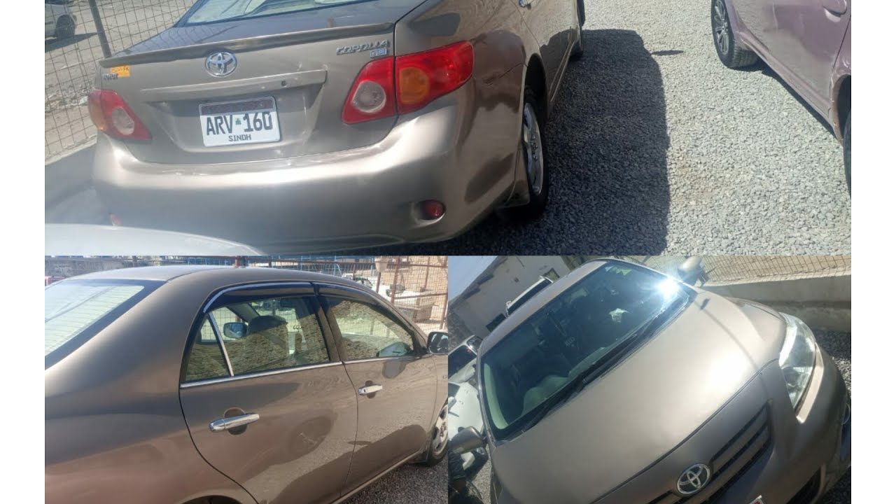 Toyota Corolla gli for sell antac car in quetta - YouTube
