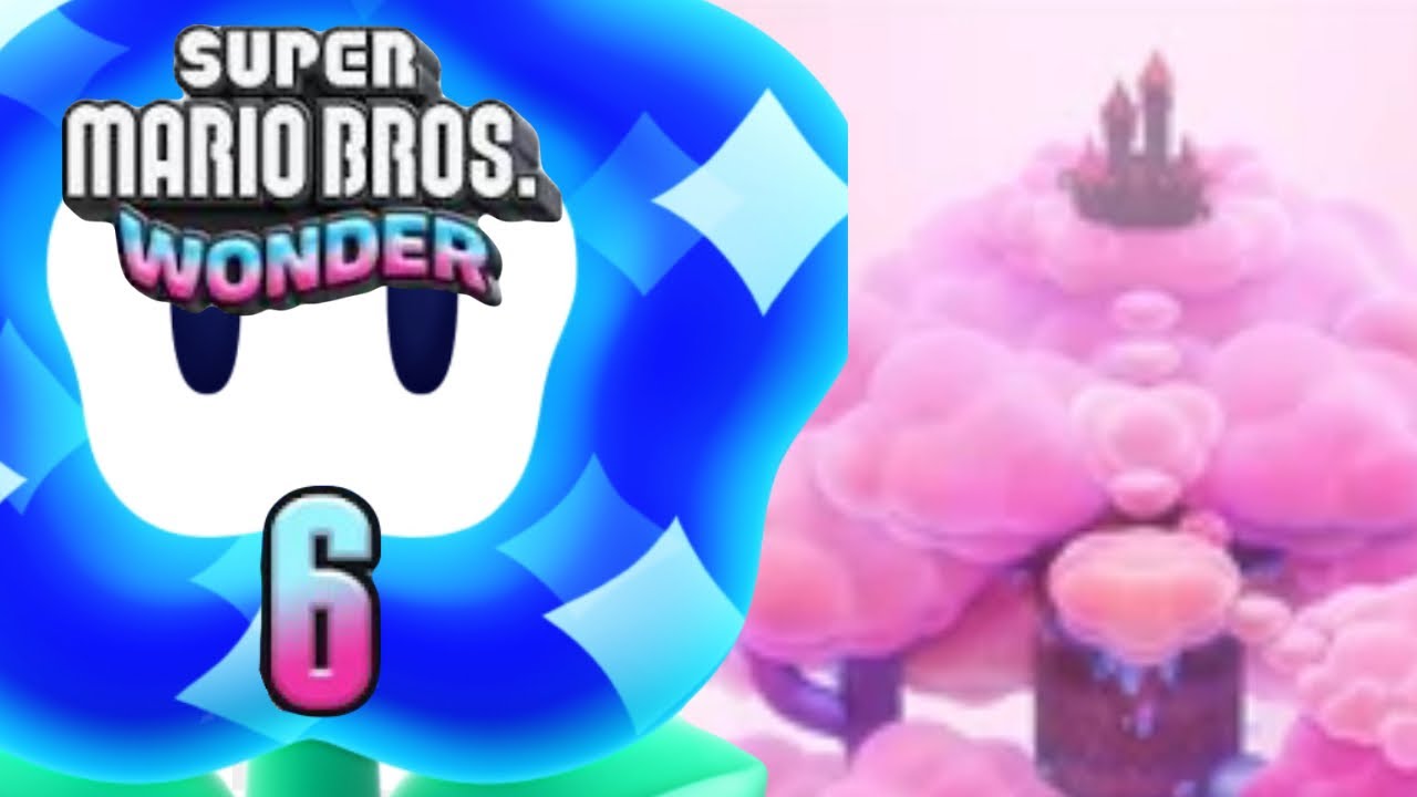 MONTE PUFF PUFF Super Mario Bros Wonder Parte 6 - YouTube
