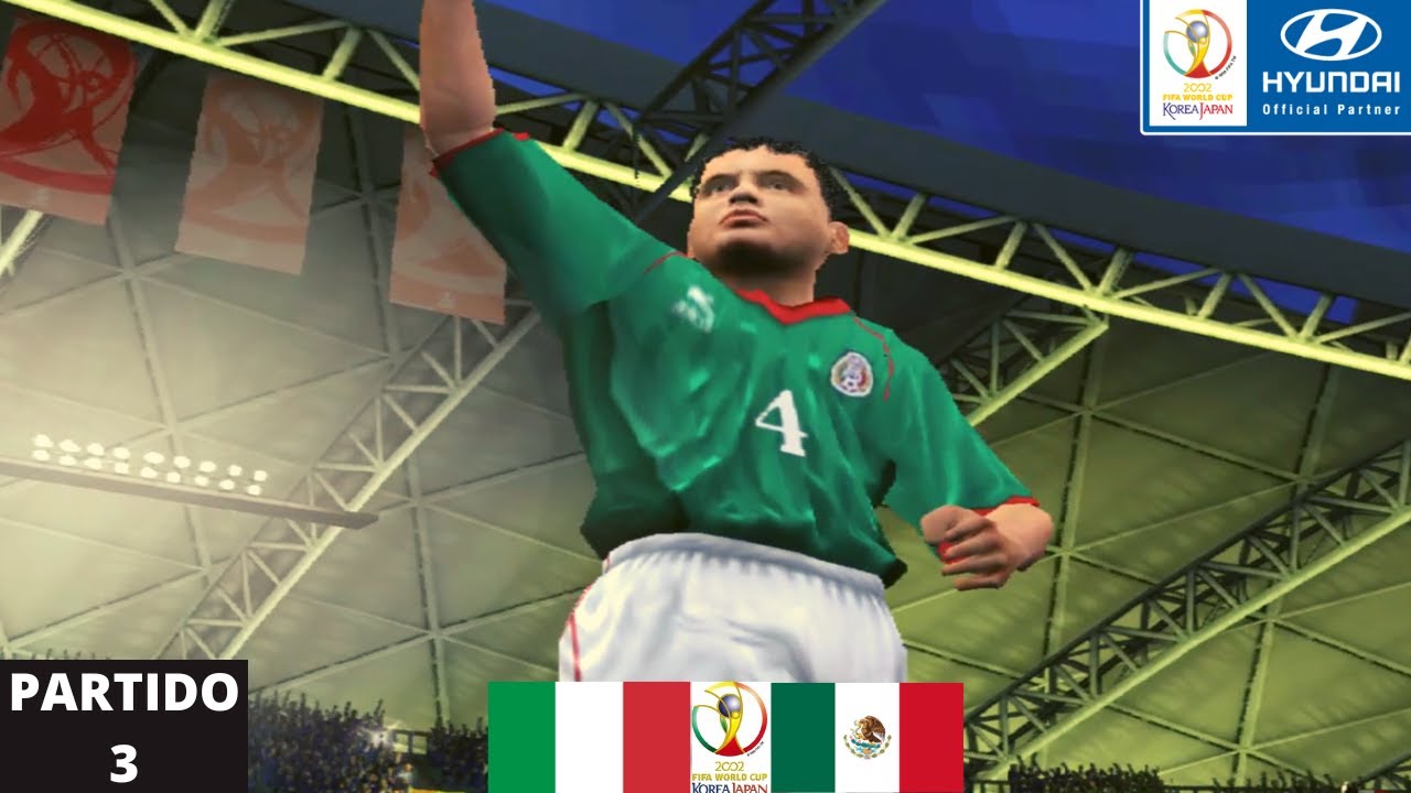 "Italy vs Mexico" - FIFA World Cup 2002 FIFA 2002 Gameplay - YouTube