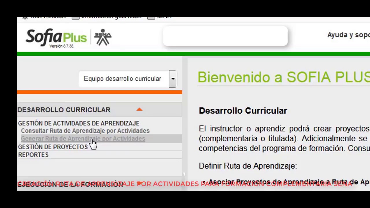 CREAR RUTA APRENDIZAJE POR ACTIVIDADES PARA FORMACIÓN COMPLEMENTARIA SENA - YouTube