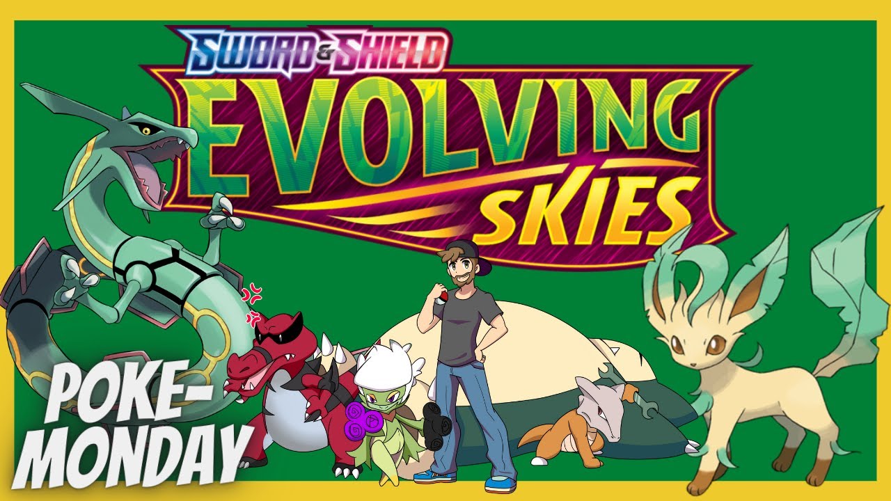 Poke-Monday Evolving Skies Opening | Alt Art | Full Art | Rainbow Rare ...
