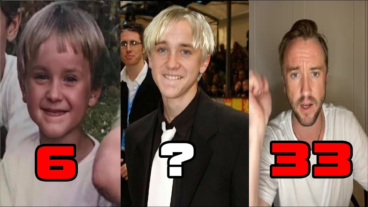 Tom Felton Transformation | From 5 To 34 Years Old - YouTube