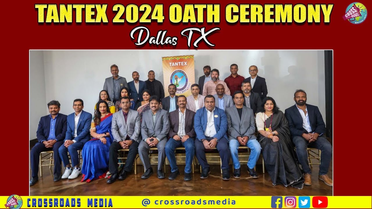 TANTEX 2024 Oath Ceremony Dallas TX ||Crossroads Media - YouTube