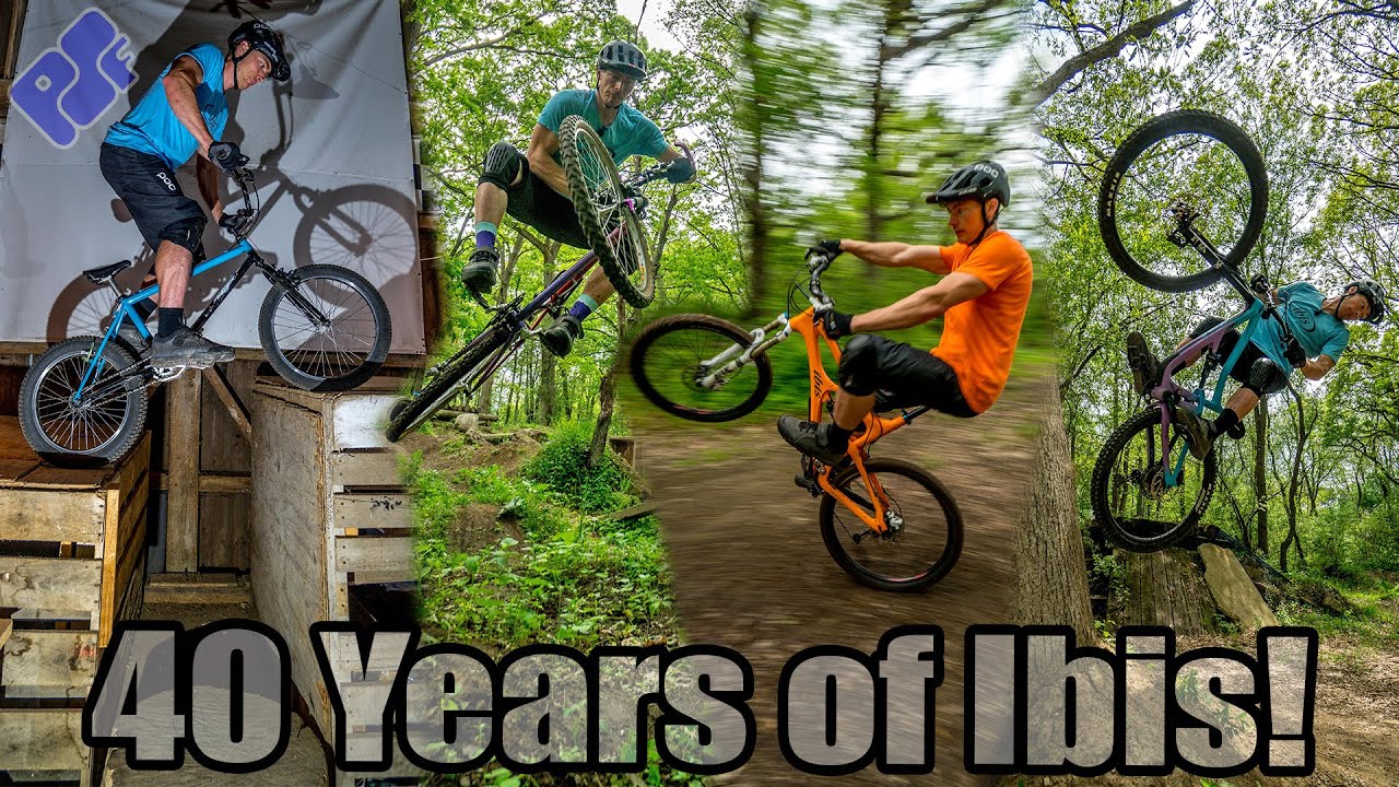First Rides on 4 Ibis Bikes From 4 Decades! 1981-2021: Trials Comp ...