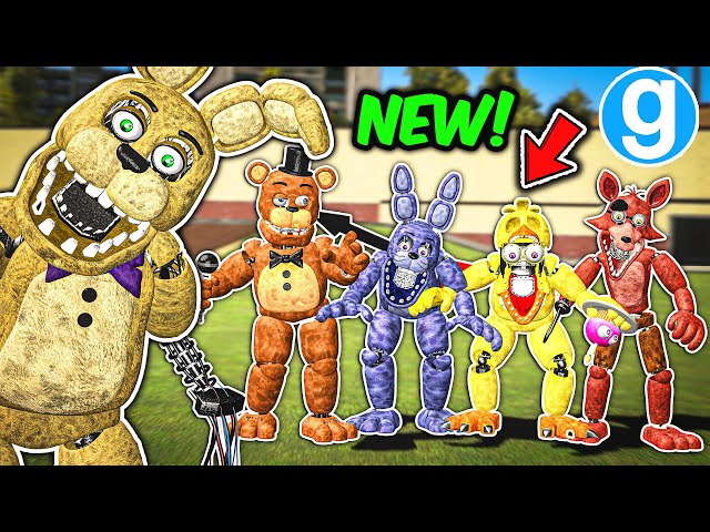 Garrys Mod Five Nights M.R. Springs 🐢🐇 On X: "New FNAF Video OUT