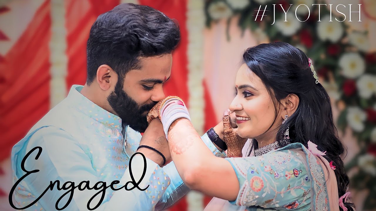 Aashish & Jyoti RING CEREMONY Highlights | Gujarati Sagai Rituals # ...