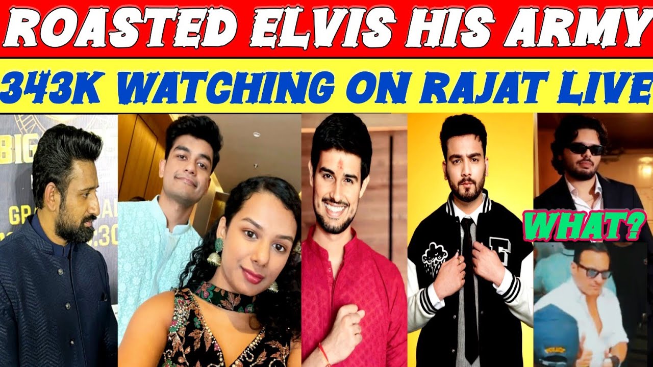 SLAY POINT ROASTED ELVISH and HIS Army !! Saif ali khan HYPE new MOVIE ...