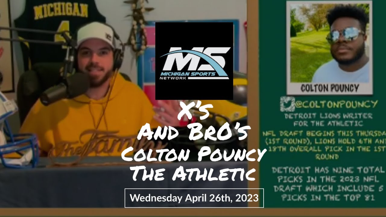 Colton Pouncy - The Athletic | X's and Br0's w/Anthony Bellino ...