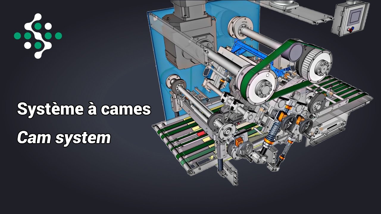 Simulation cinématique - Système à cames // Kinematic simulation - Cam ...