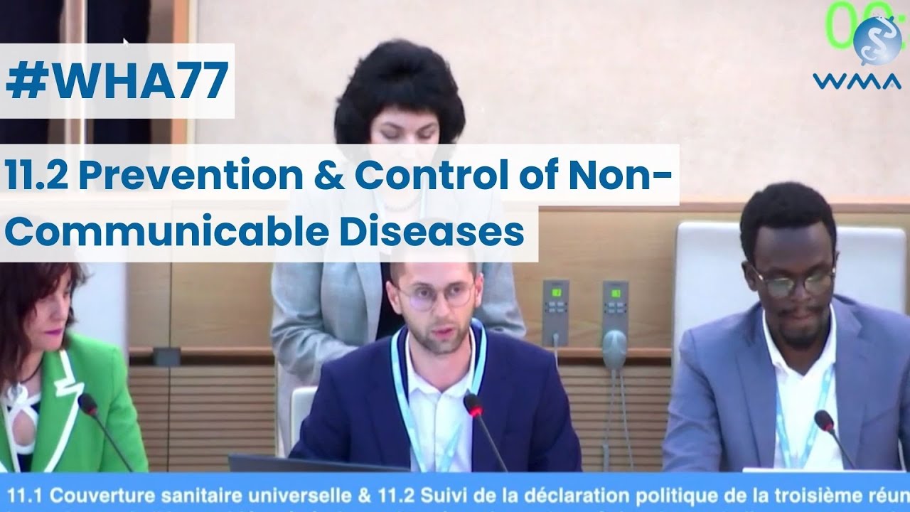 Intervention WHO WHA 77: 11.2 Prevention & Control of Non-Communicable ...