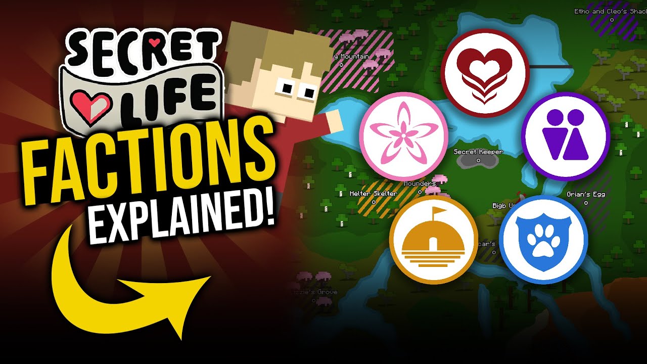 Secret Life SMP: ALLIANCES and FACTIONS Explained! #2 - YouTube