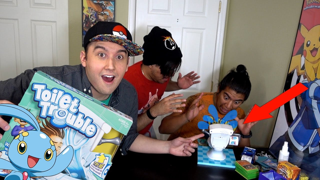 TOILET TROUBLE CHALLENGE!! (Pokemon Edition) - YouTube