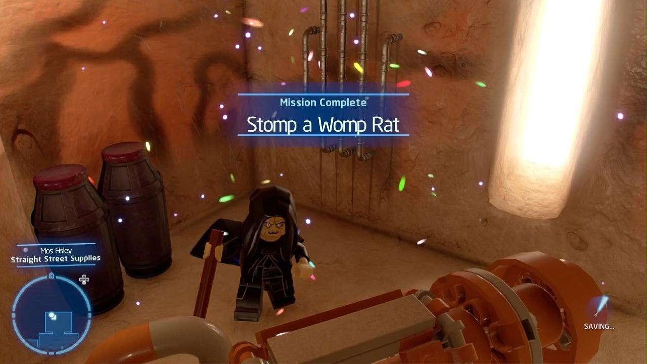 LEGO Star Wars: The Skywalker Saga: Stomp a Womp Rat - YouTube