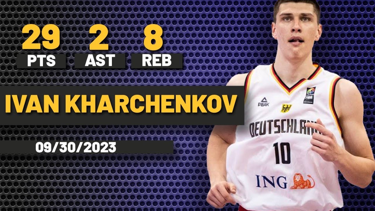 Ivan Kharchenkov FC Bayern München II 29 PTS vs Porsche Ludwigsburg - YouTube