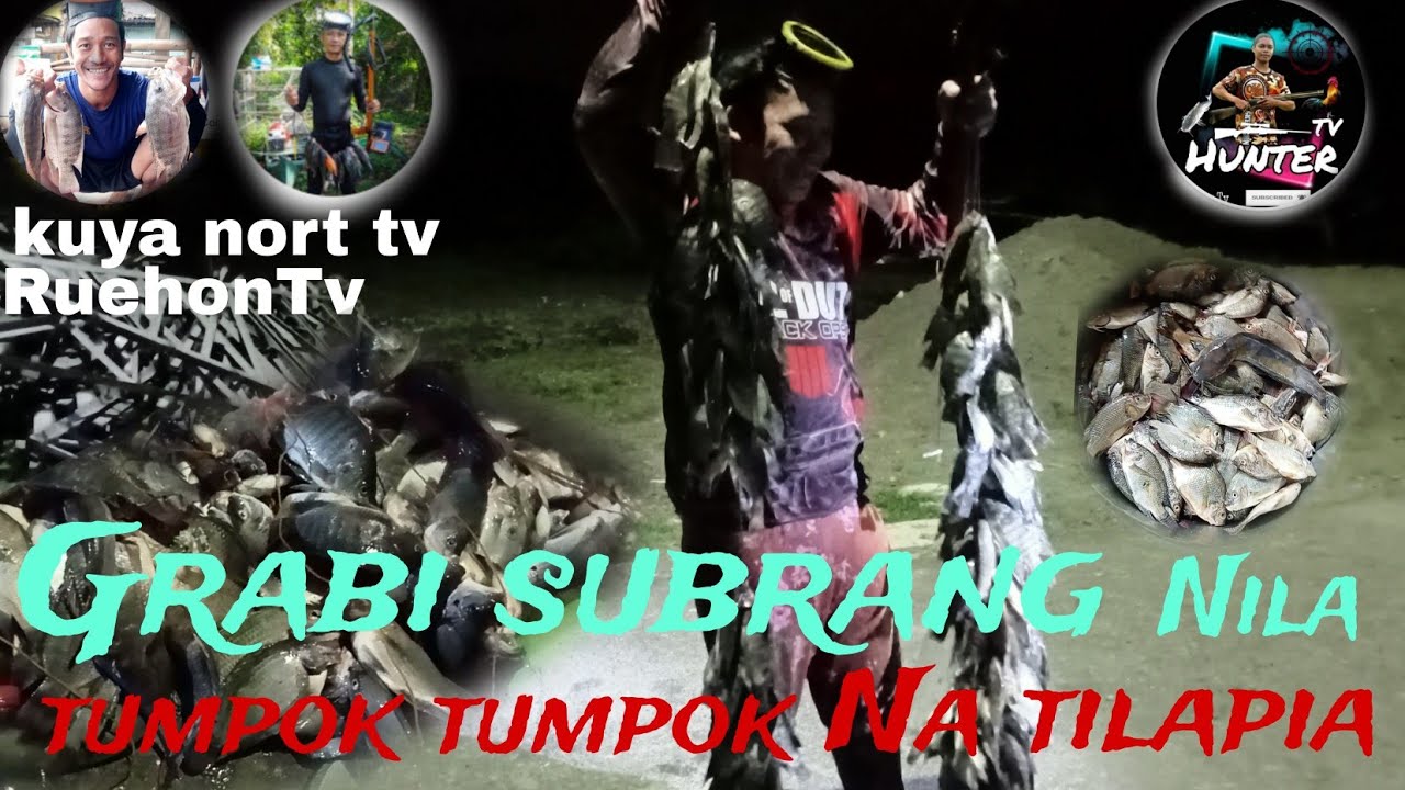 grabi jackpot sa pamamana 😱😱😱Tumpok tumpok na tilapia nadali nmin ...