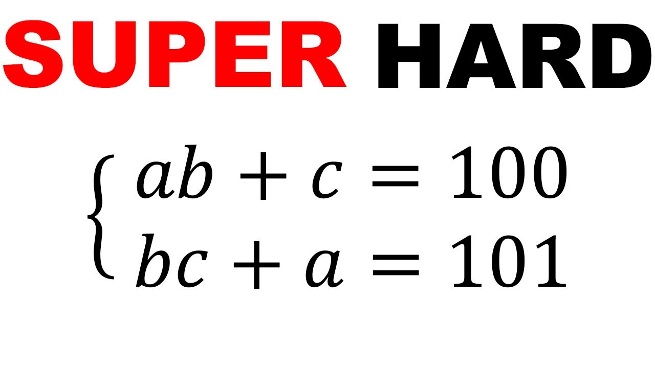 99 Gave It Up Math Olympiad Question YouTube 99-gave-it-up-math-olympiad-question-youtube