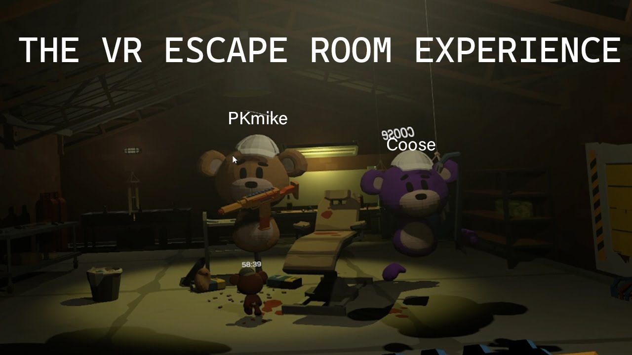 The Vr Escape Room Experience! [Kidnapped VR] w/ Coose! - YouTube