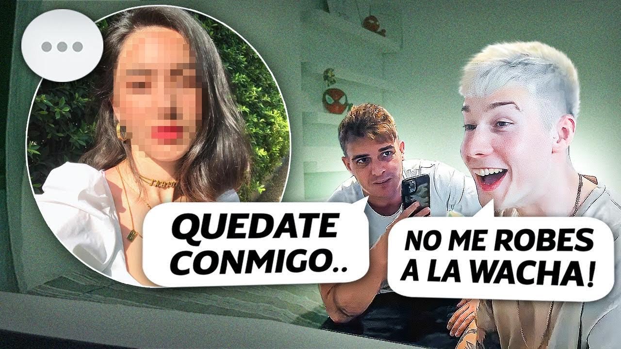 ESPAÑOL me QUIERE ROBAR la WACHA - YouTube