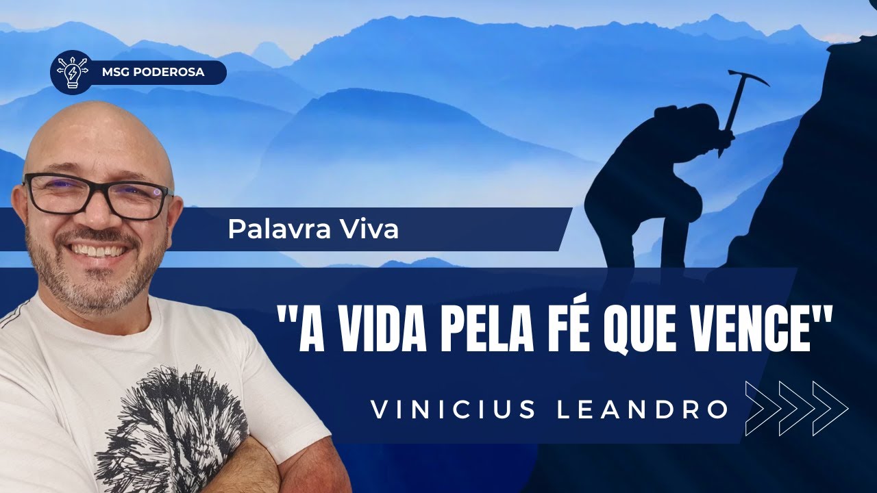DEUS OPERA DE ACORDO COM A SUA FÉ || Palavra Viva com Vinicius Leandro - YouTube