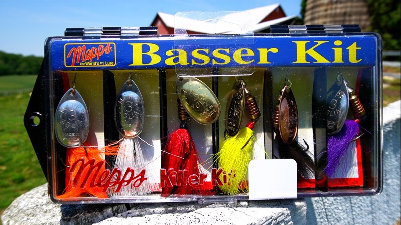 Mepps Basser Killer Kit Fishing Challenge - YouTube
