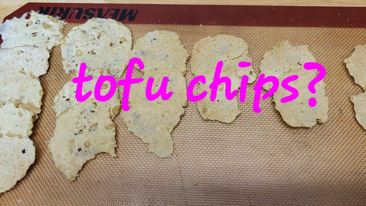 I made tofu chips! - YouTube