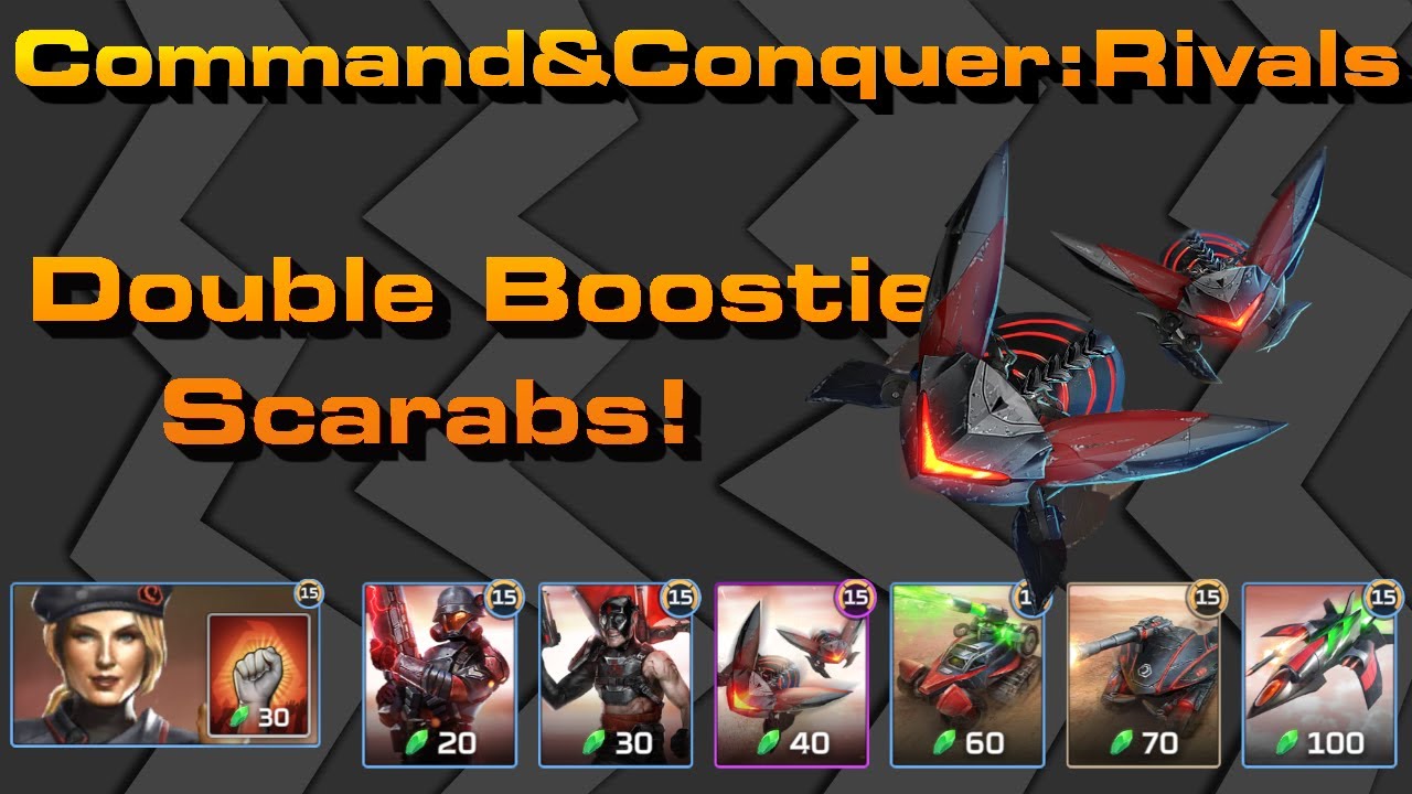 C&C Rivals: Double Boostie Scarabs! - YouTube