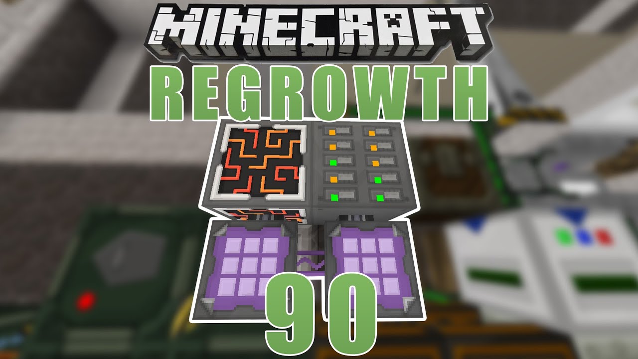 ME System!!! - Minecraft Regrowth #90 - YouTube