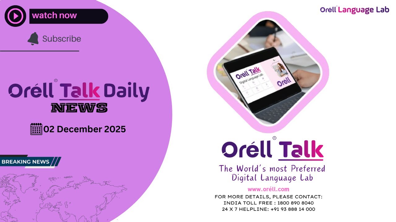 Orell Talk Daily News 02 December 2025 - YouTube