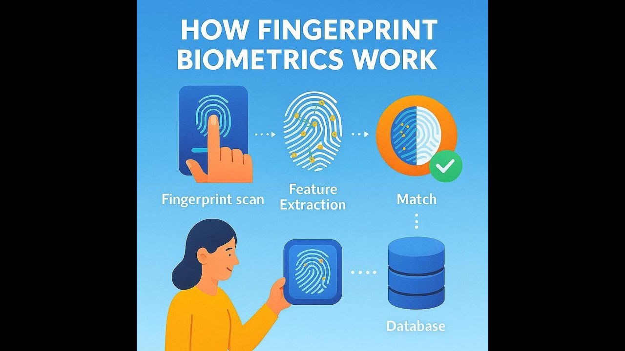 How does Biometrics Fingerprint - YouTube