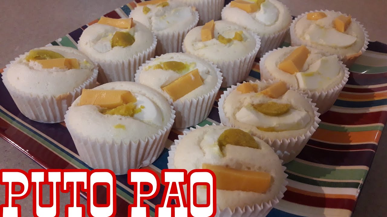 HOW TO MAKE PUTO PAO || USING WHITE EGGS || COOK TO OVEN || MARIA ...