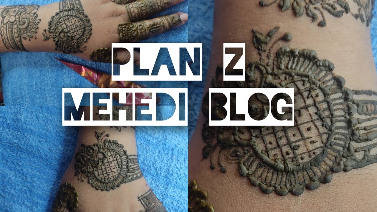 Non Bridal Mehedi || Simple Mehedi Design || Plan Z || - YouTube