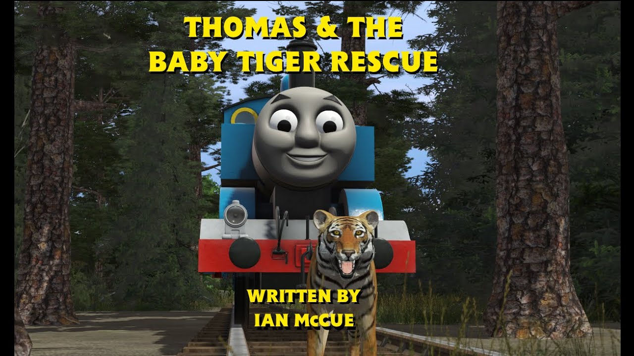 Thomas & The Baby Tiger Rescue | Trainz Adaption - YouTube