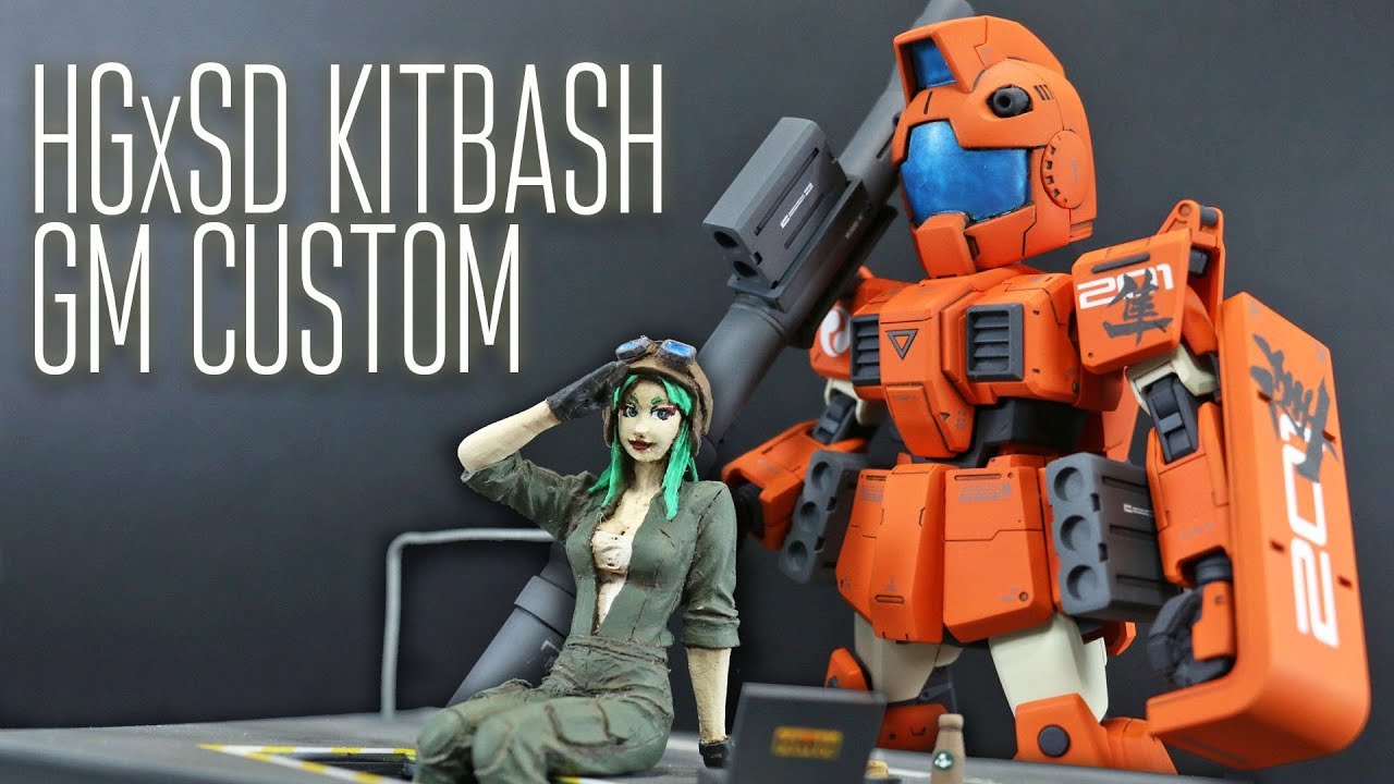 1826 - HGxSD GM Custom Kitbash (Final Review) - YouTube