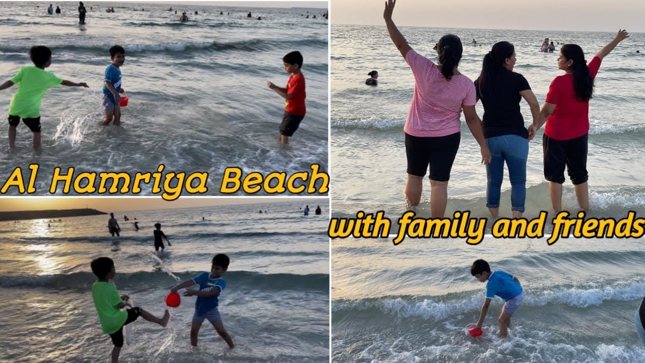 Al Hamriya Beach, Sharjah || Beautiful Beaches in UAE || Sea and Sunset ...