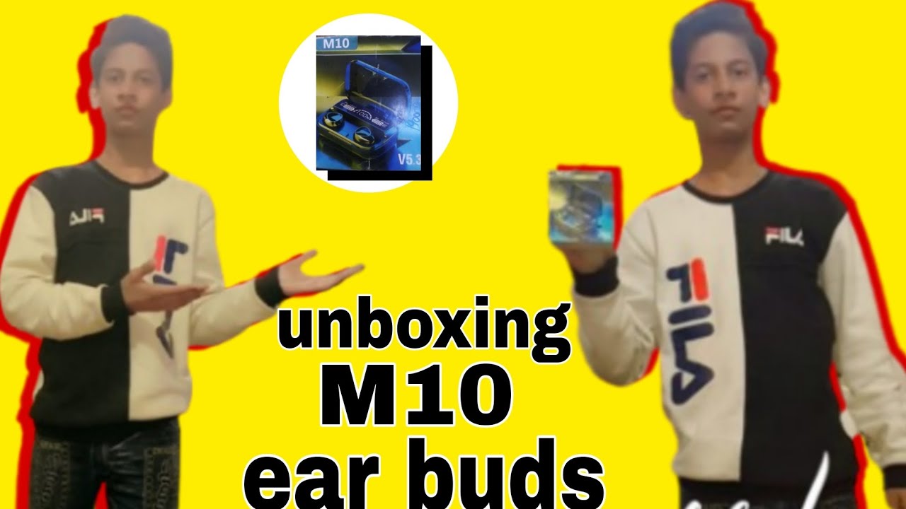 I buy M10 ear buds and detail unboxing video 🥰 - YouTube