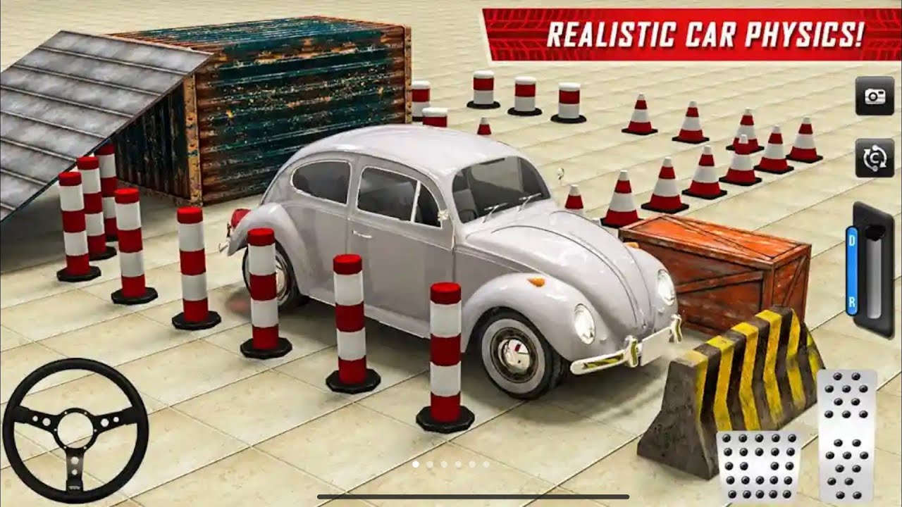 Classic Car Parking Game Android Games Part - - YouTube