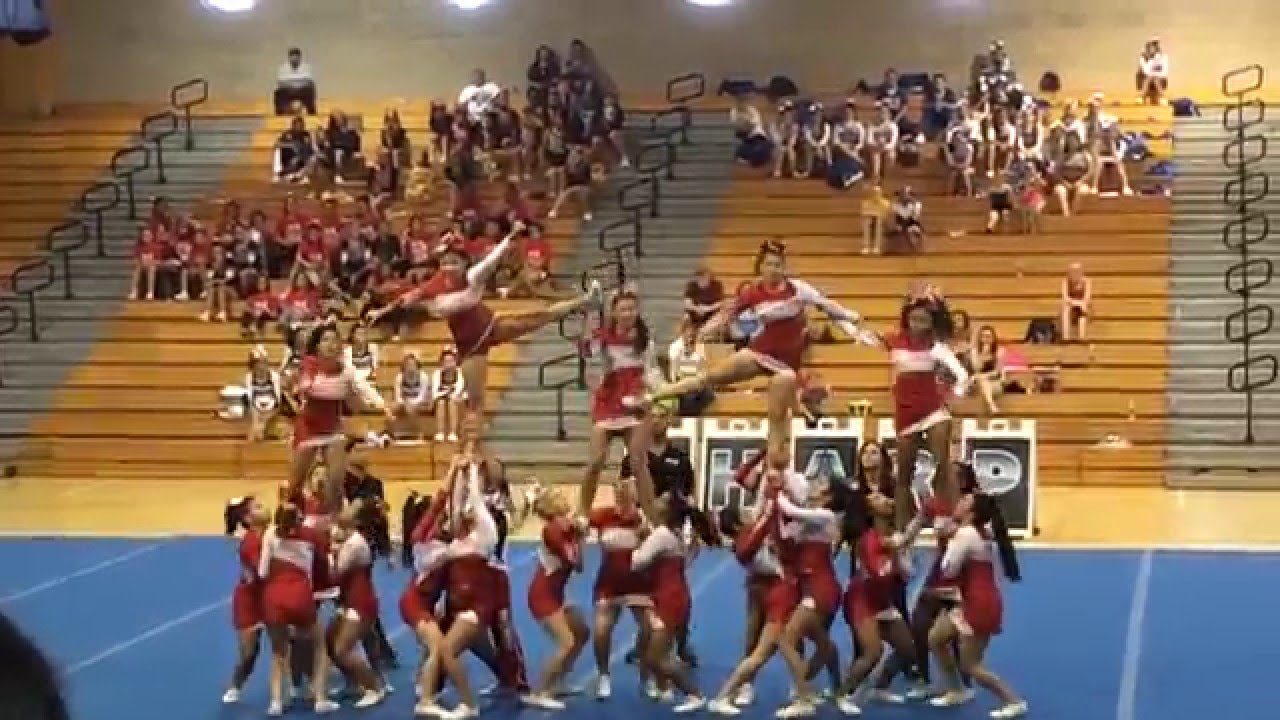 Hollywood High Varsity Cheer 2015 Comp. - YouTube