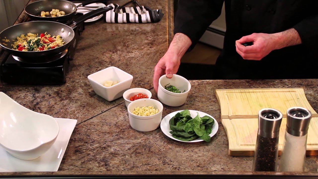 Orzo & Baby Scallops Recipe : Scallop Recipes - YouTube