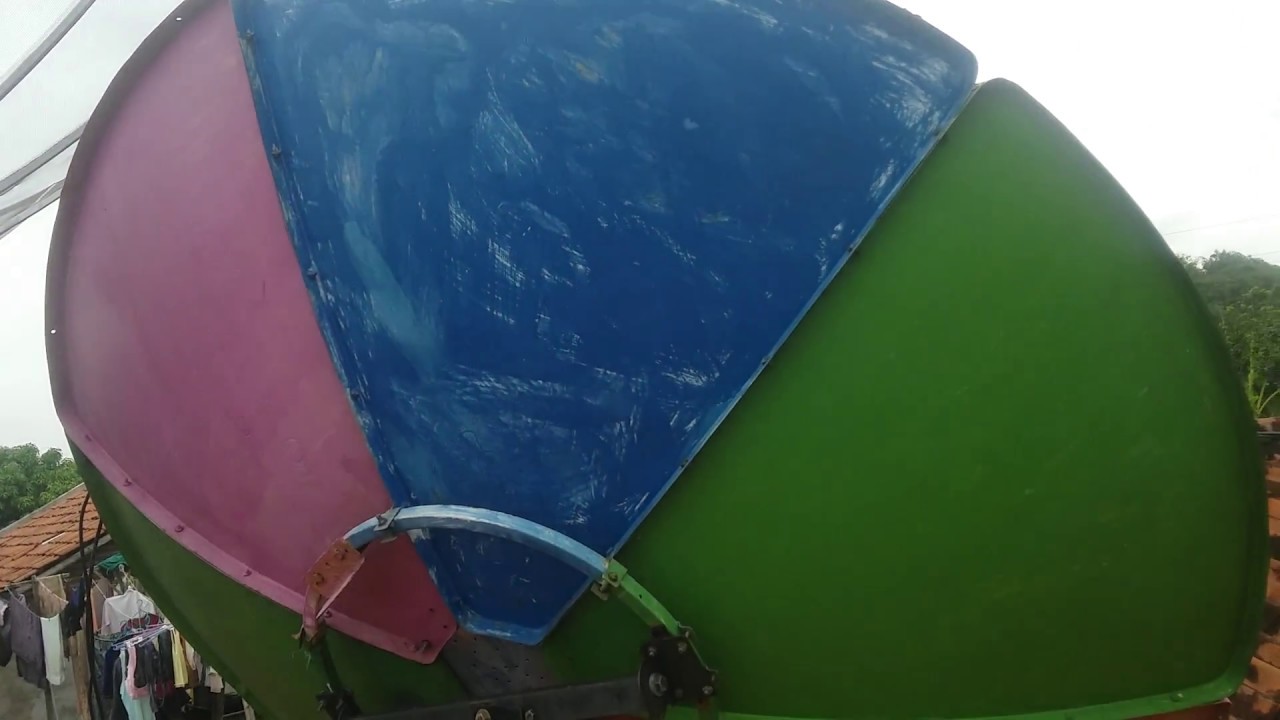 Pasang 6 lnb dalam satu dish 8 feet - YouTube