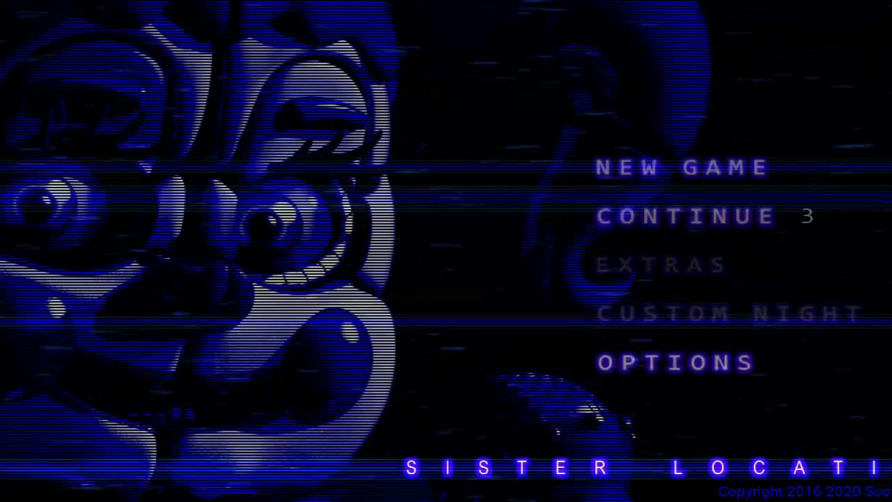 Fnaf SL android ( remastered ) main menu - YouTube